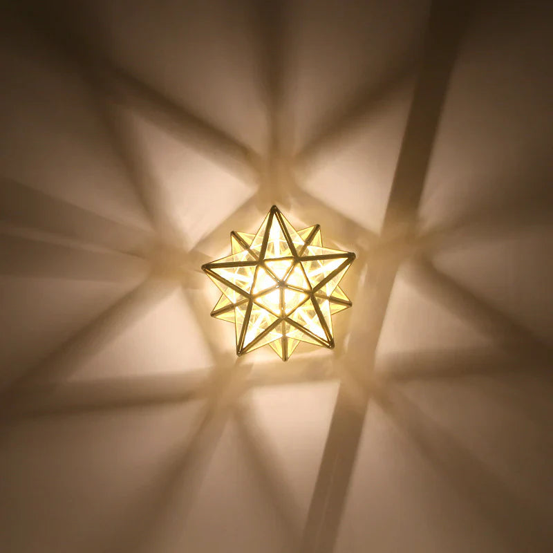 Christmas Golden Ceiling Light Collection – Dekoorlight