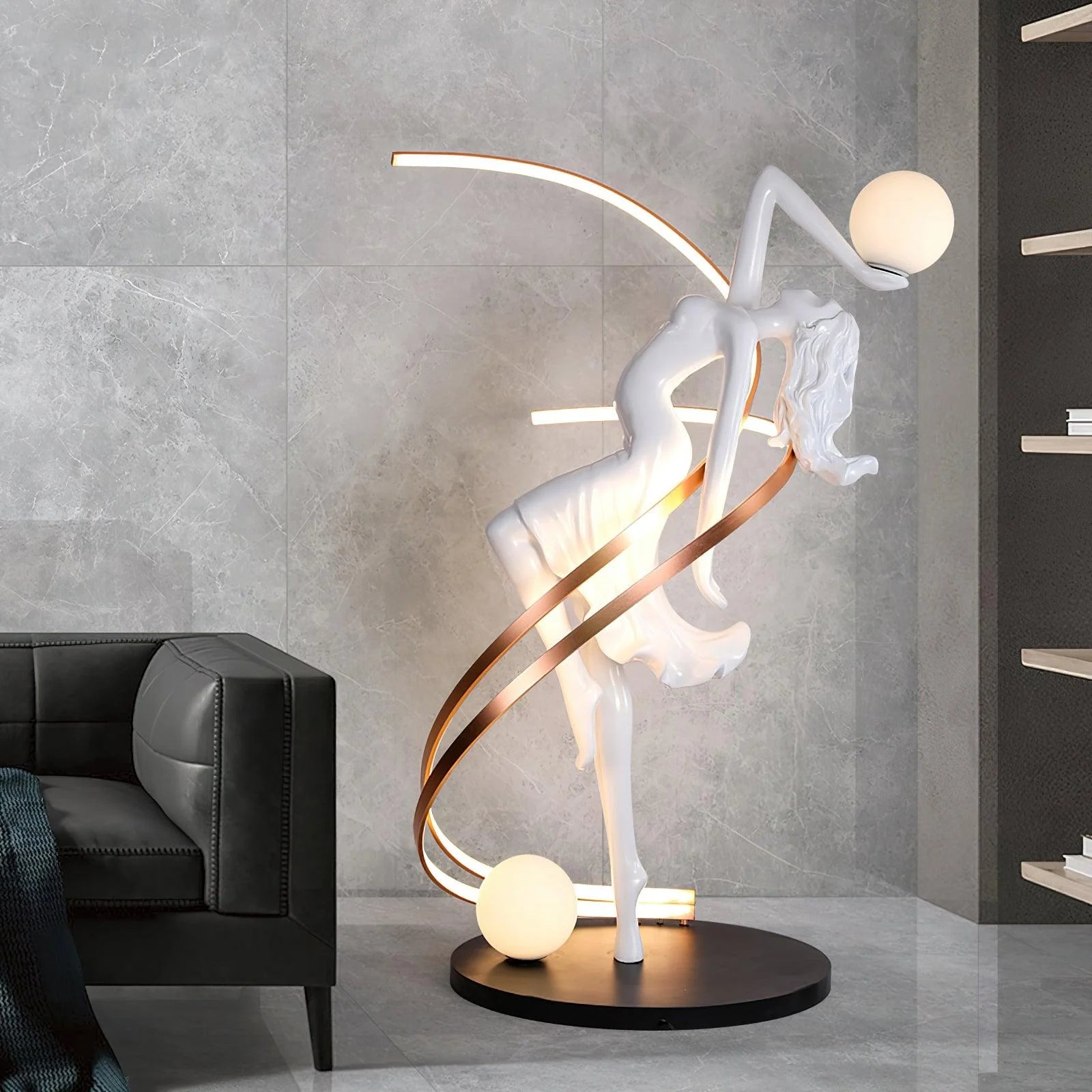 Discover the Unique Charm of the Goddess Statue Floor Lamp in Home Dec ...