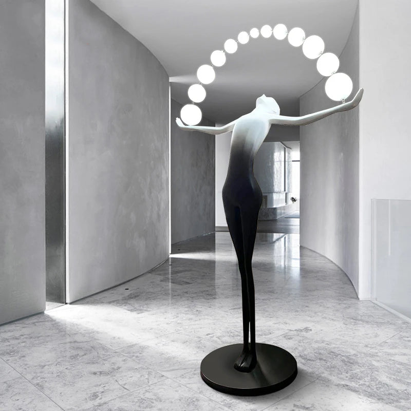Discover the Elegance and Innovation of the Viya Human Floor Lamp ...