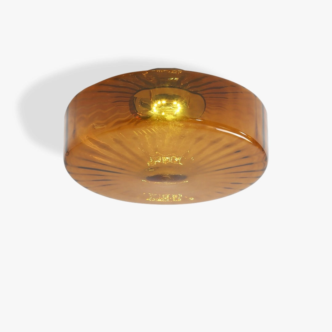 Amber Glass Ceiling Light – Dekoorlight