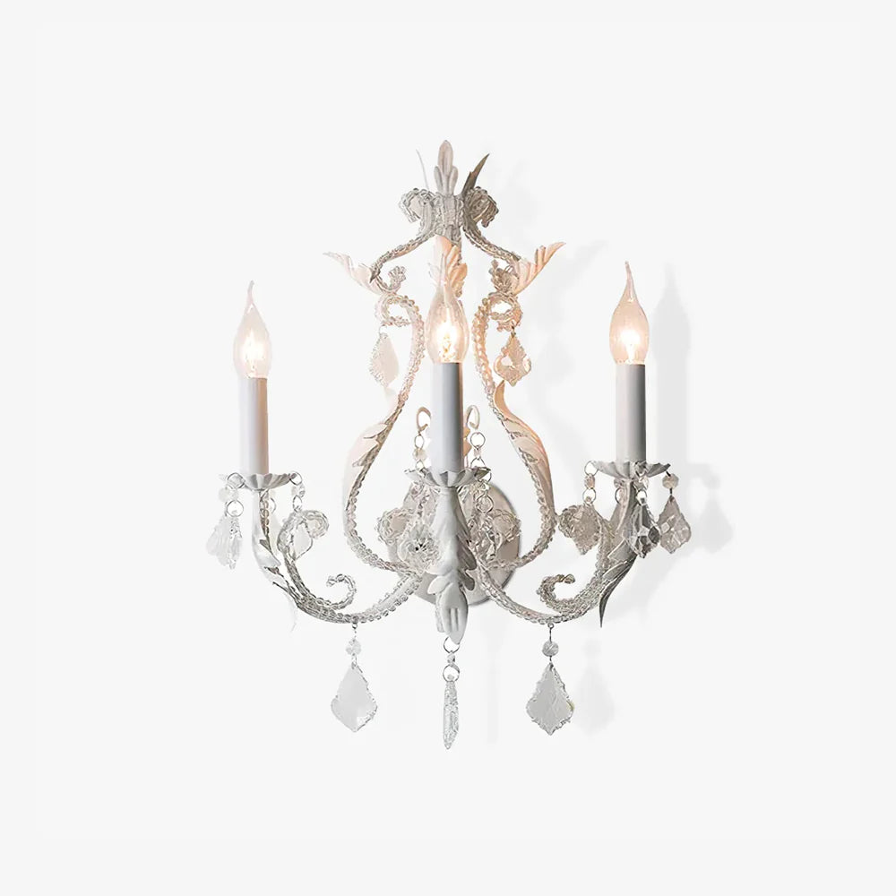 American Crystal Candle Wall Lamp – Dekoorlight