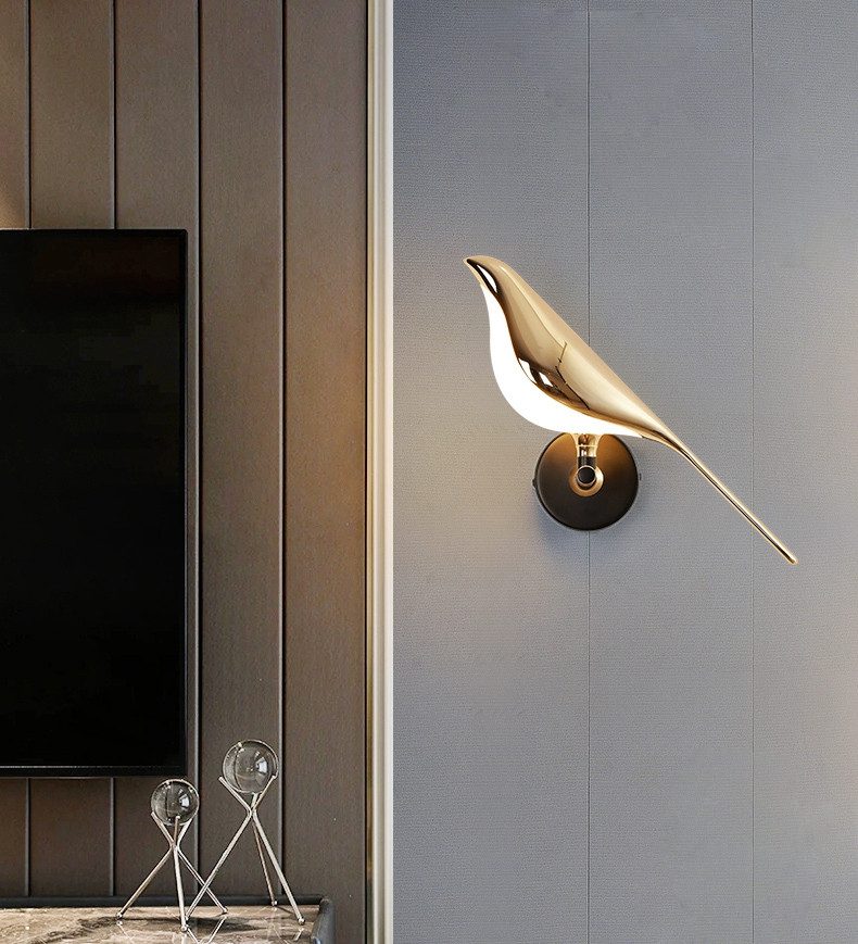 Art Bird Wall Lamp - Modern LED Illumination for Your Home – Dekoorlight