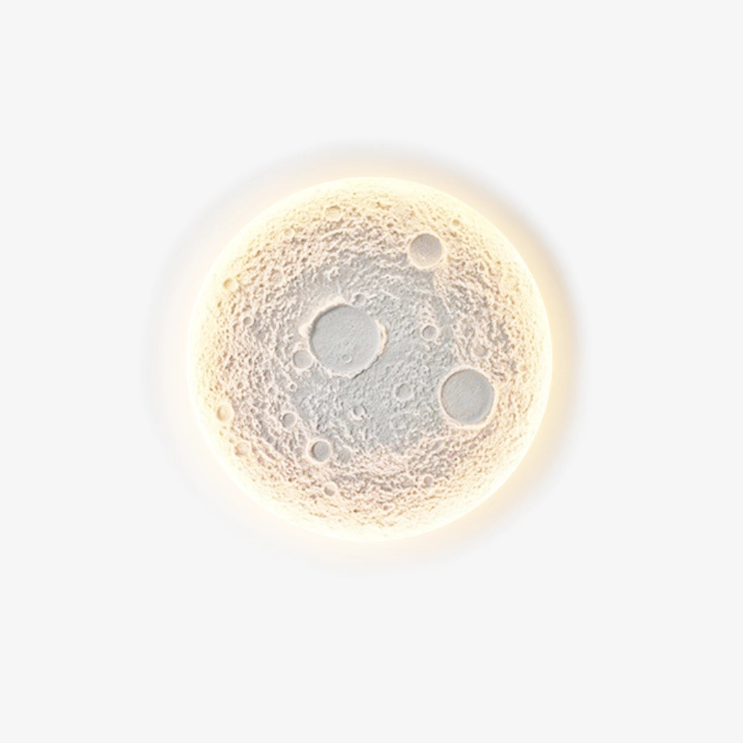 Concealed Moon Plaster Wall Lamp – Dekoorlight