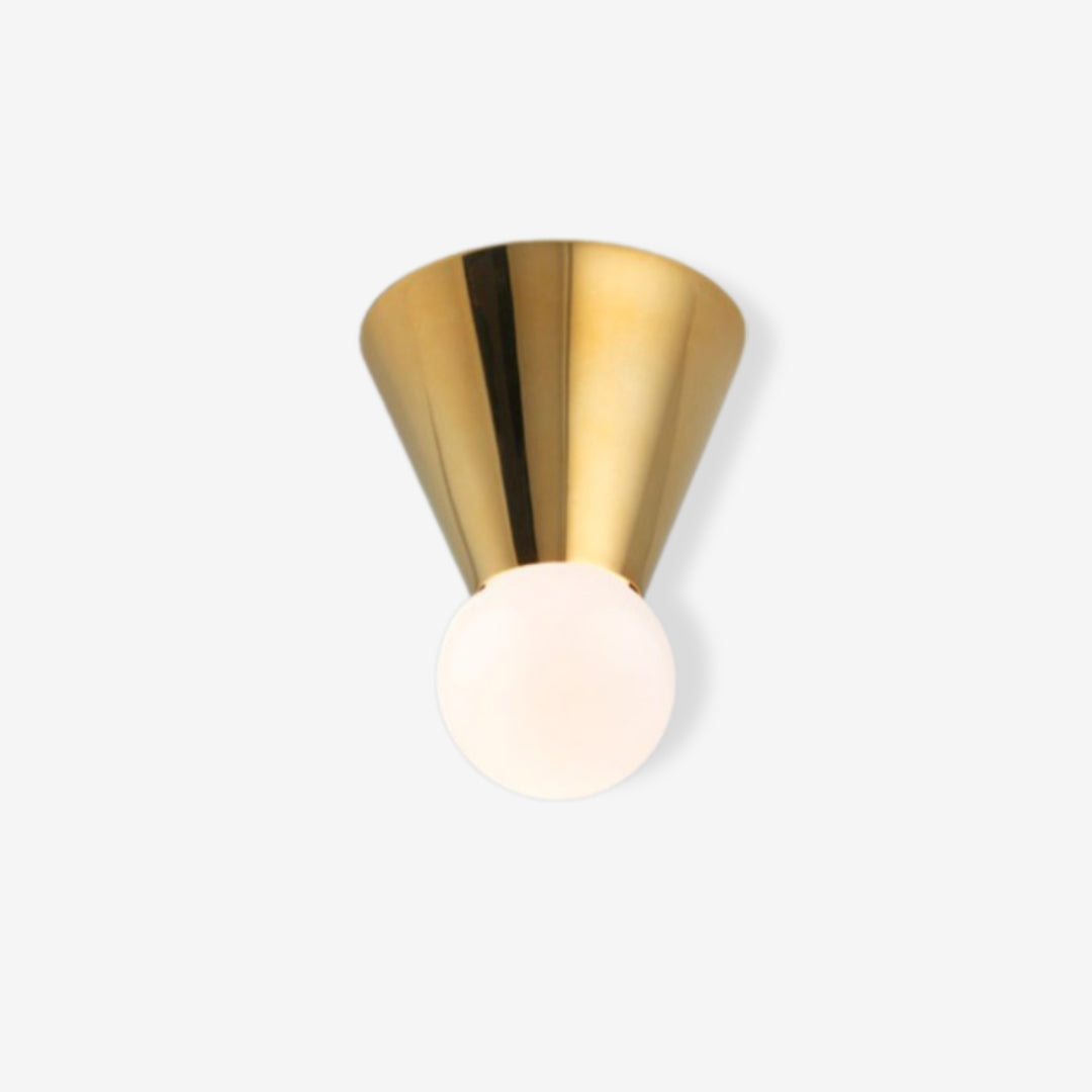 Conical Glass Ceiling Lamp – Dekoorlight