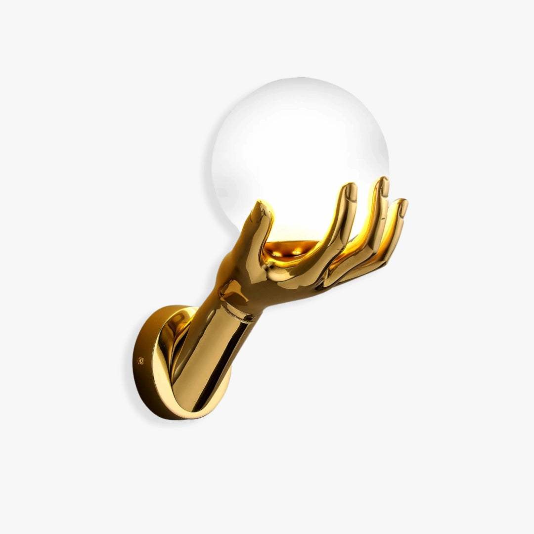 Copper Hand Wall Lamp – Dekoorlight