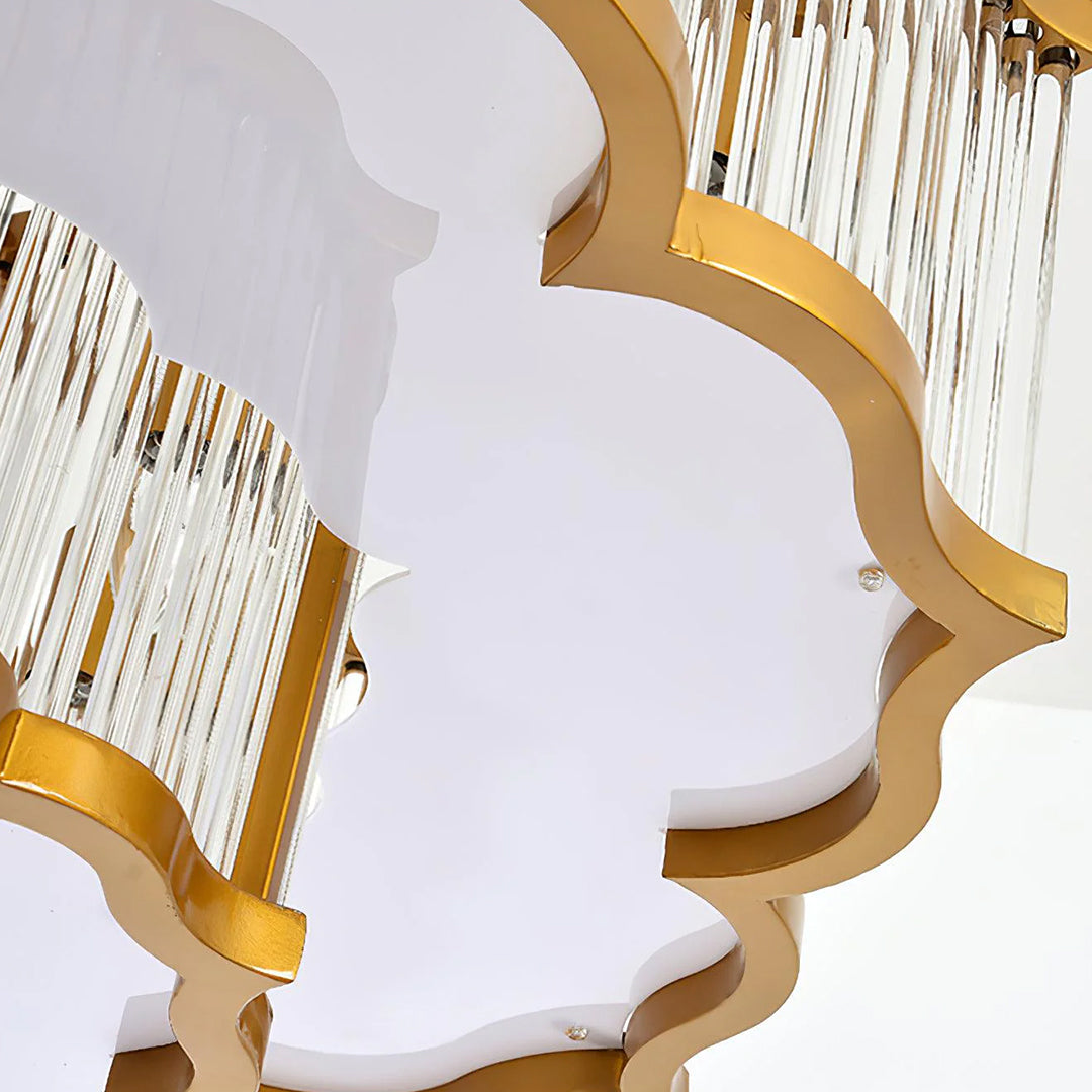 Flying Fortress Crystal Pendant Lamp – Dekoorlight