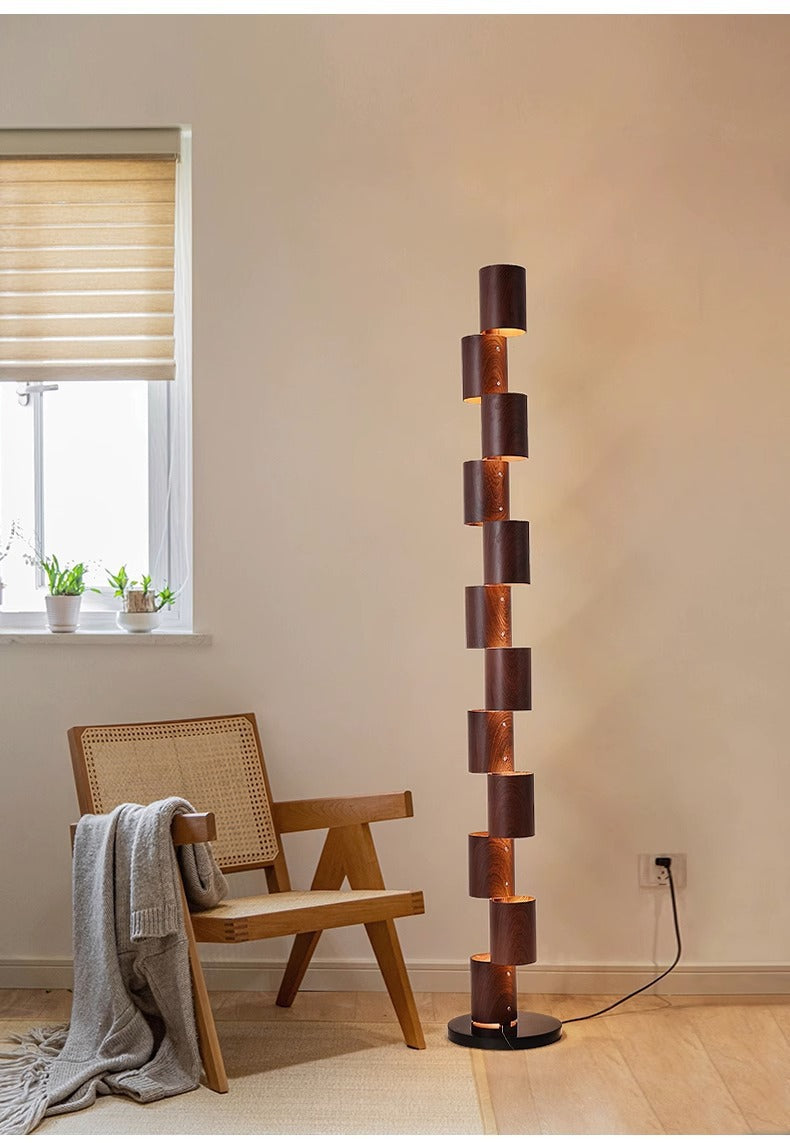 Cylindrical Flow Floor Lamp – Dekoorlight