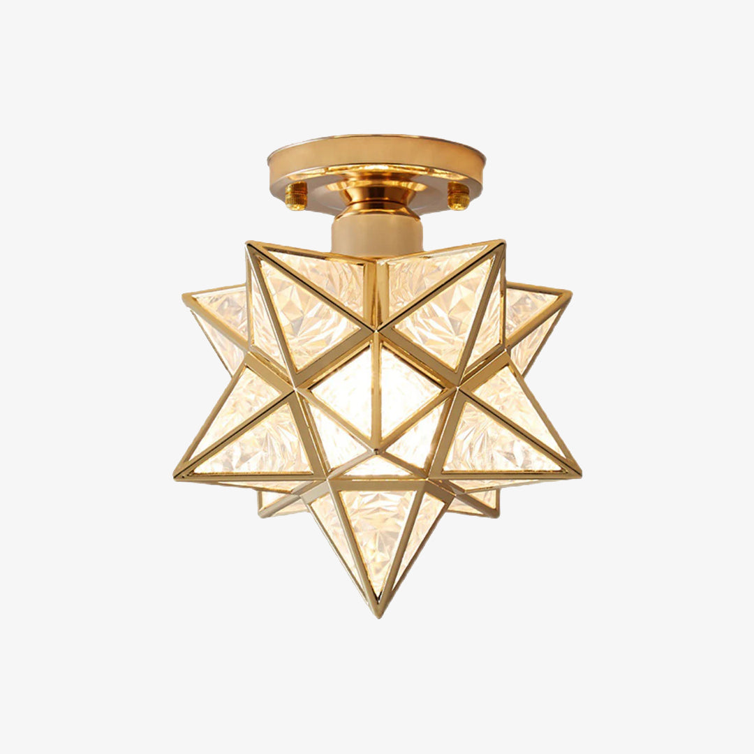 Five-Pointed Star Ceiling Light – Dekoorlight