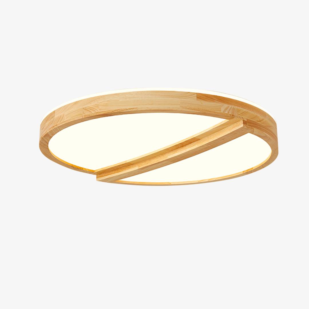 Round Log Ceiling Lamp – Dekoorlight