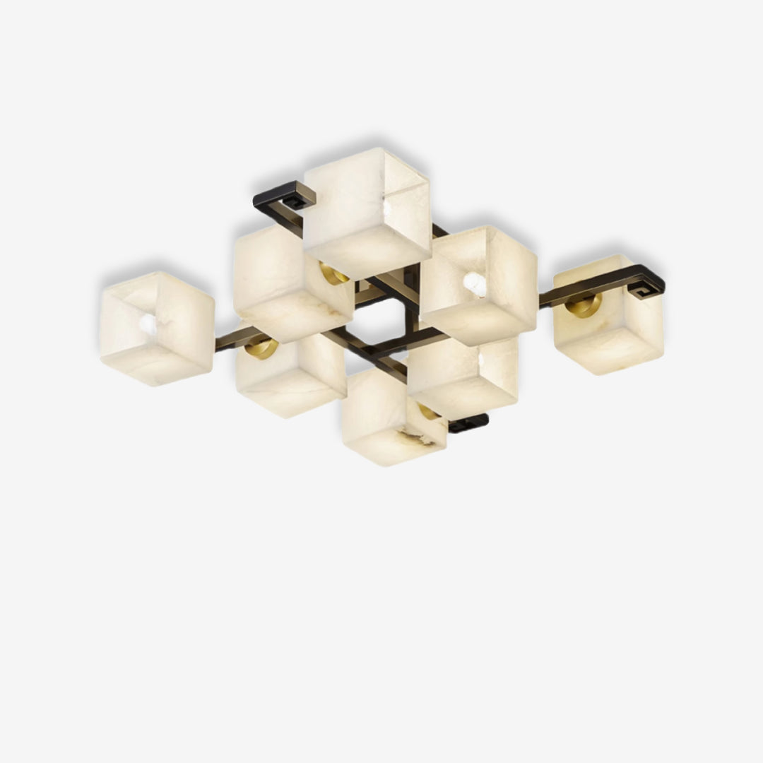 Alabaster Block Ceiling Light – Dekoorlight