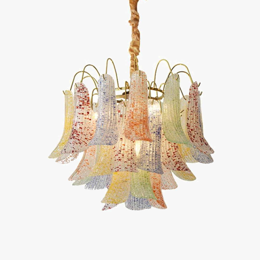 Wave Point Murano Glass Chandelier – Dekoorlight