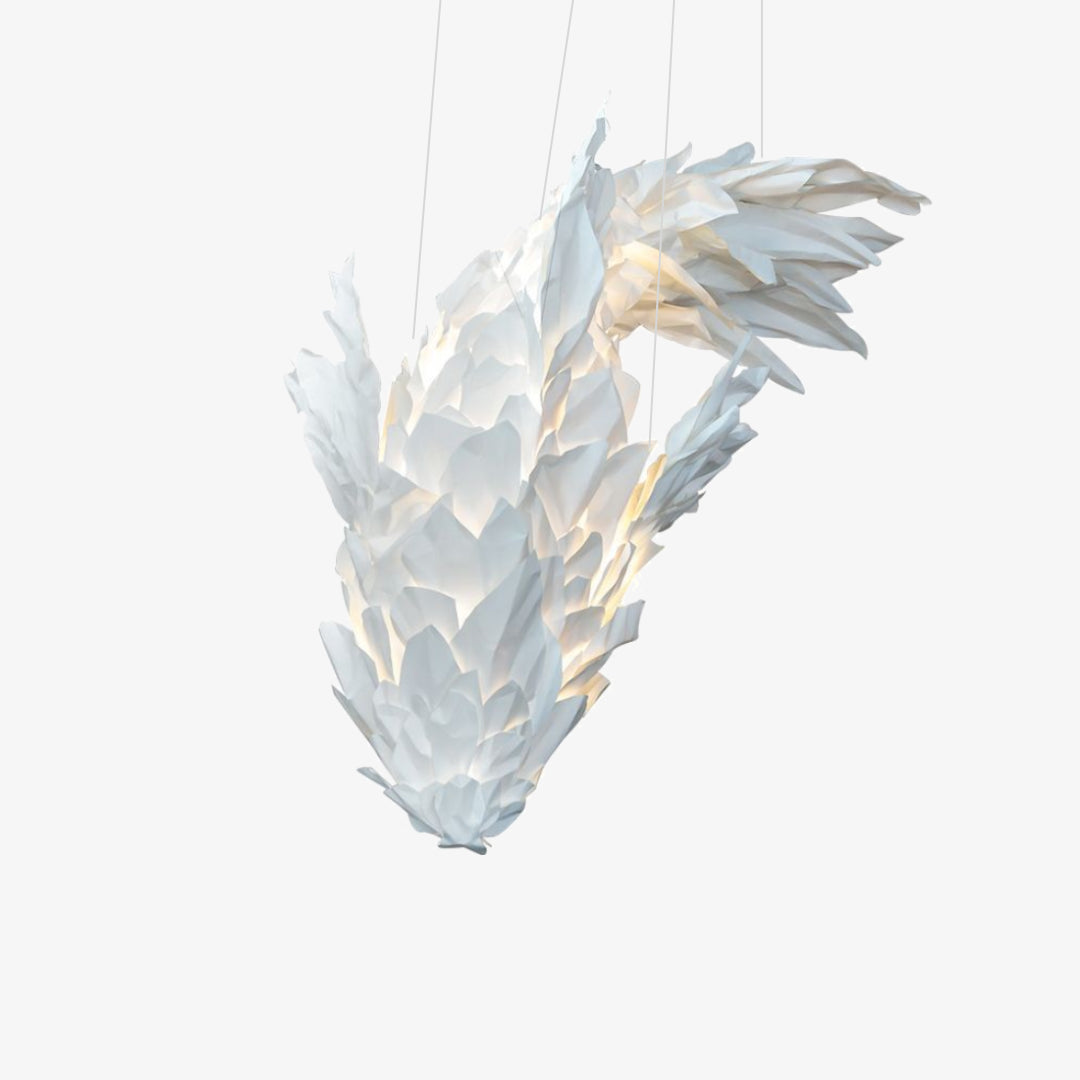 White Fish-Shaped Chandelier – Dekoorlight