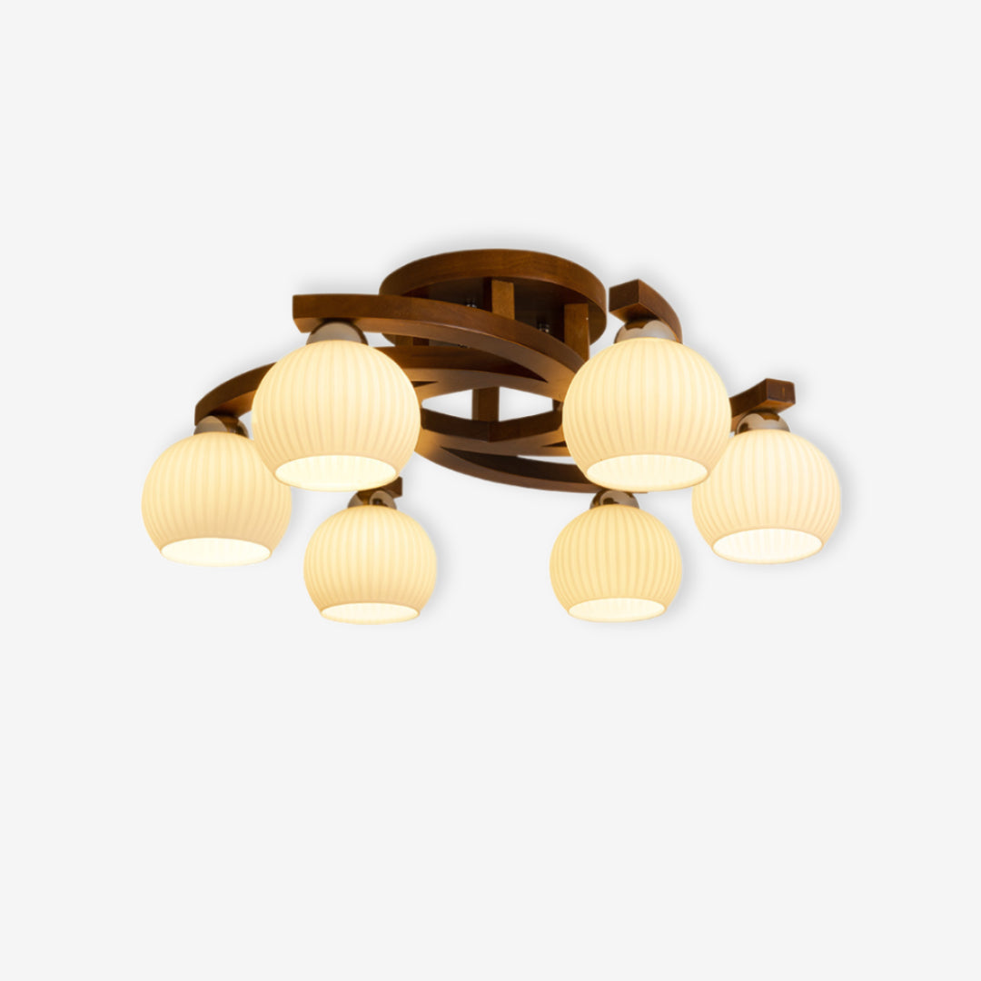 lOG Multi-Head Ceiling Light – Dekoorlight